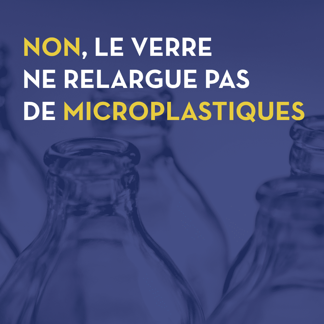 No, glass does not release microplastics. Yes, plastic is everywhere ...